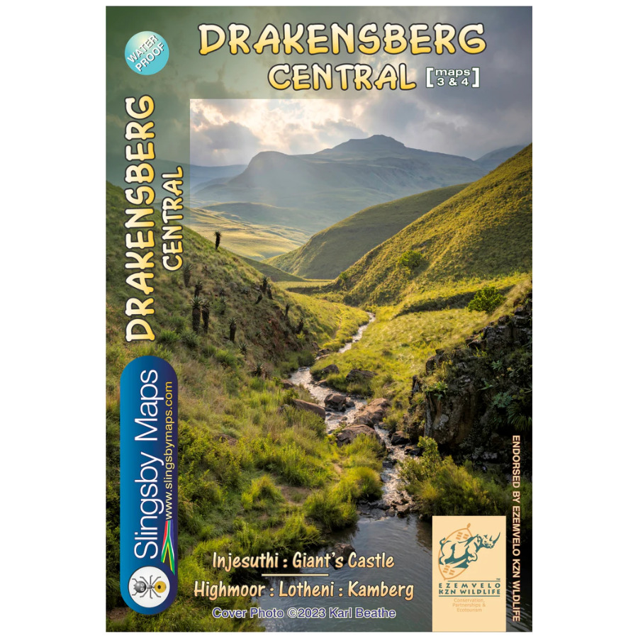 Slingsby Drakensberg Central Maps 3 & 4 | Mountain Mail Order