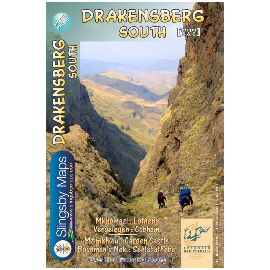 Slingsby Drakensberg South Map 5 & 6 | Mountain Mail Order